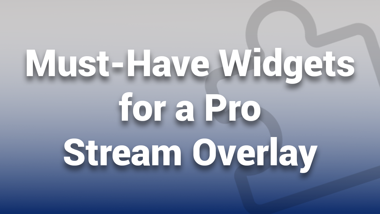 Must Have Widgets for a Pro Stream Overlay - Casino Streamer Tools
